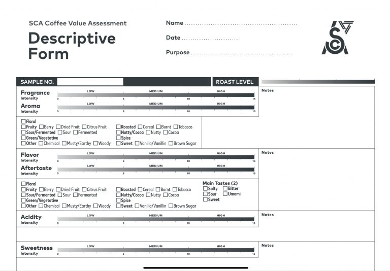 The Coffee Sensory Vocabulary Series (Part 1)- CATA Method in Coffee ...